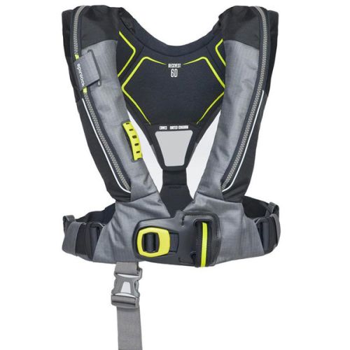 Spinlock Deckvest 6D 170N steenkool grijs € 319,00