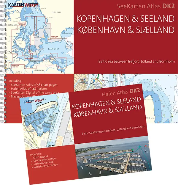 KartenWerft Atlas DK2 Kopenhagen & Seeland € 44,75