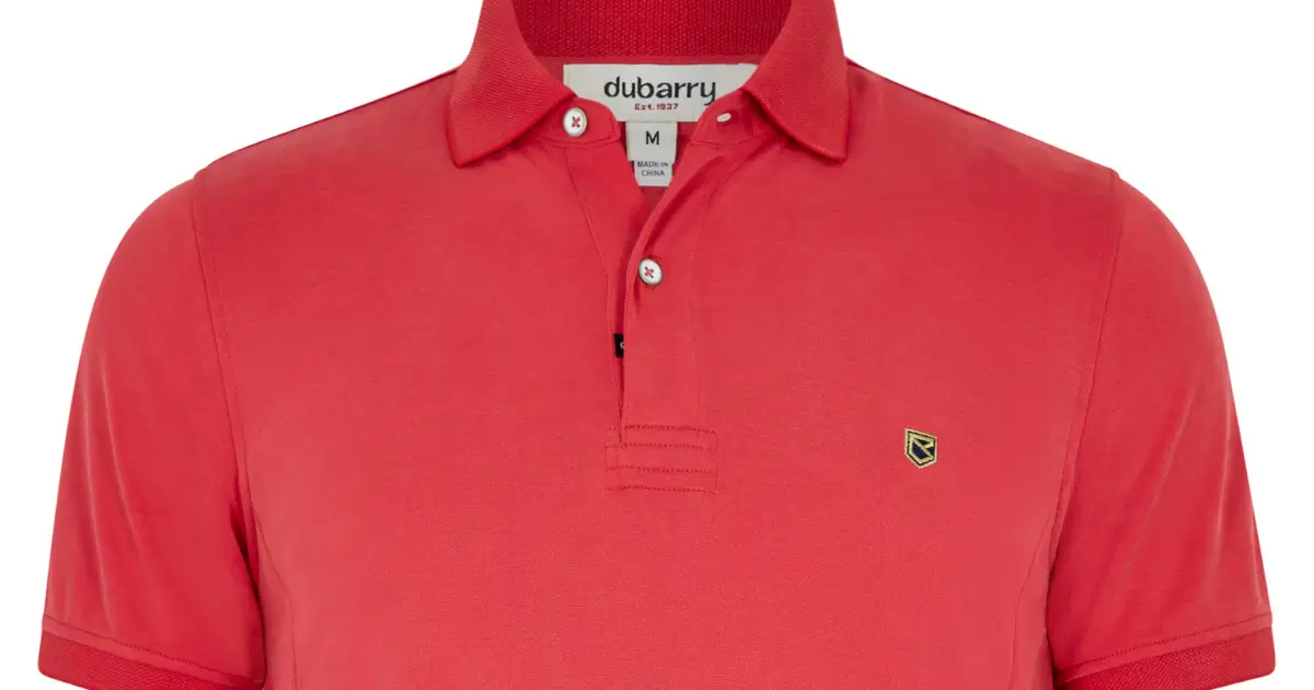 Dubarry Men Sweeney Polo engine red € 59,00