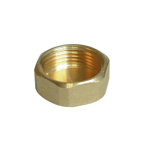 Kmarine Dop sok 3/8" messing binnendraad € 1,50