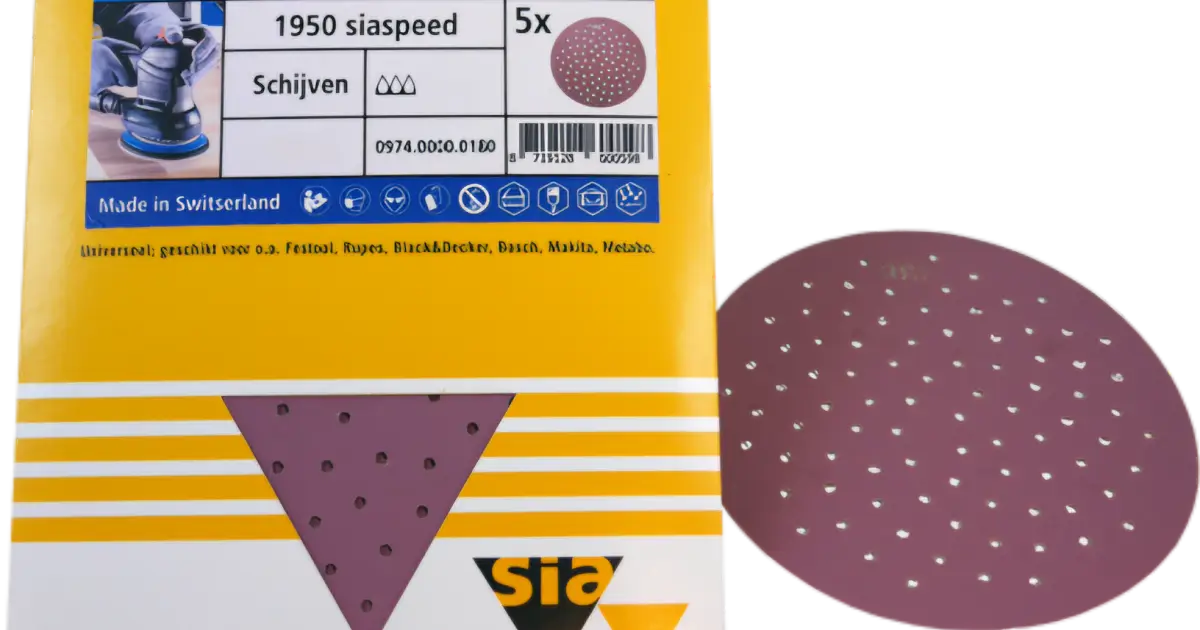 Sia Abrasives Schuurschijf 1950 Siaspeed 150mm P400 € 6,95